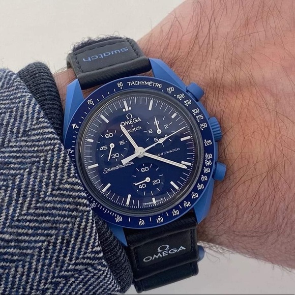 Omega | Accessories | New 0 Original Swatch Omega Reach For The Planets ...